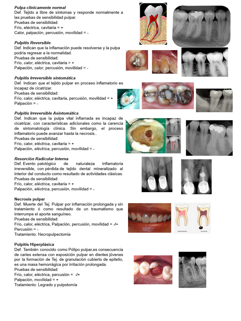 Enf. Pulpar y Periapical | PDF | Epidemiología | Medicina