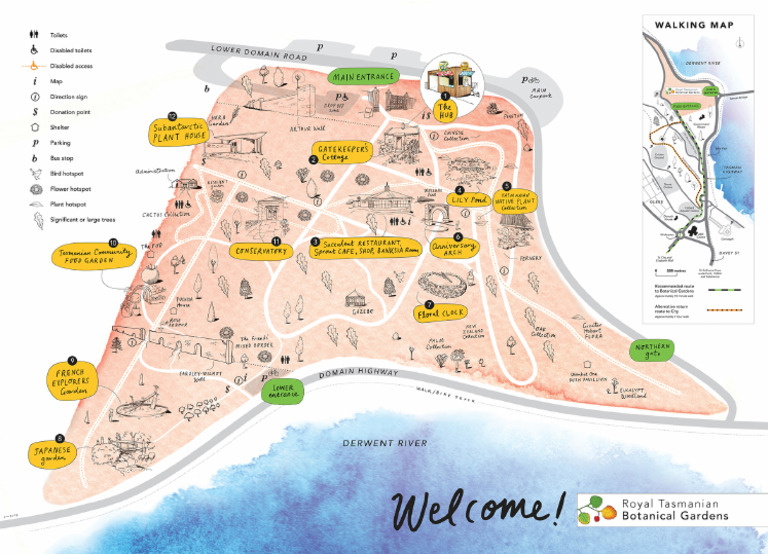 Royal-Tasmanian-Botanical-Gardens-Map-2020 | PDF