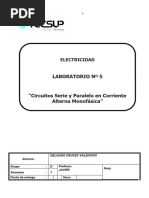 Circuitos de Corriente Alterna, Ejercicios Resueltos | PDF | Impedancia eléctrica | voltaje