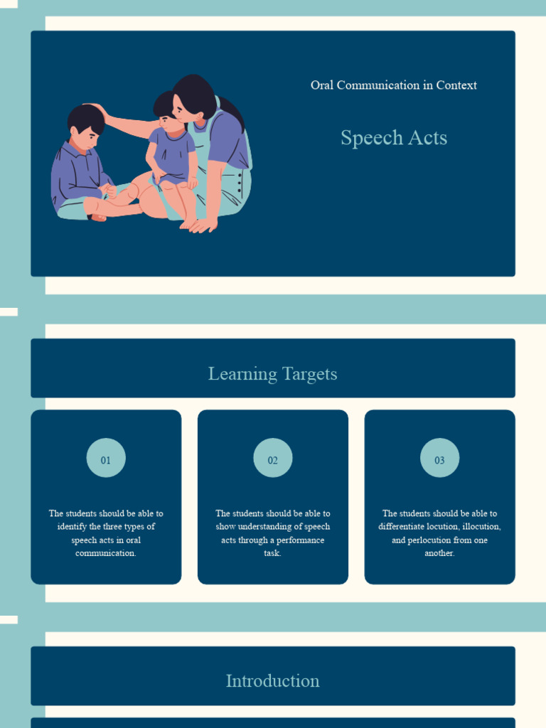 Speech Acts | PDF | Communication | Cognitive Science