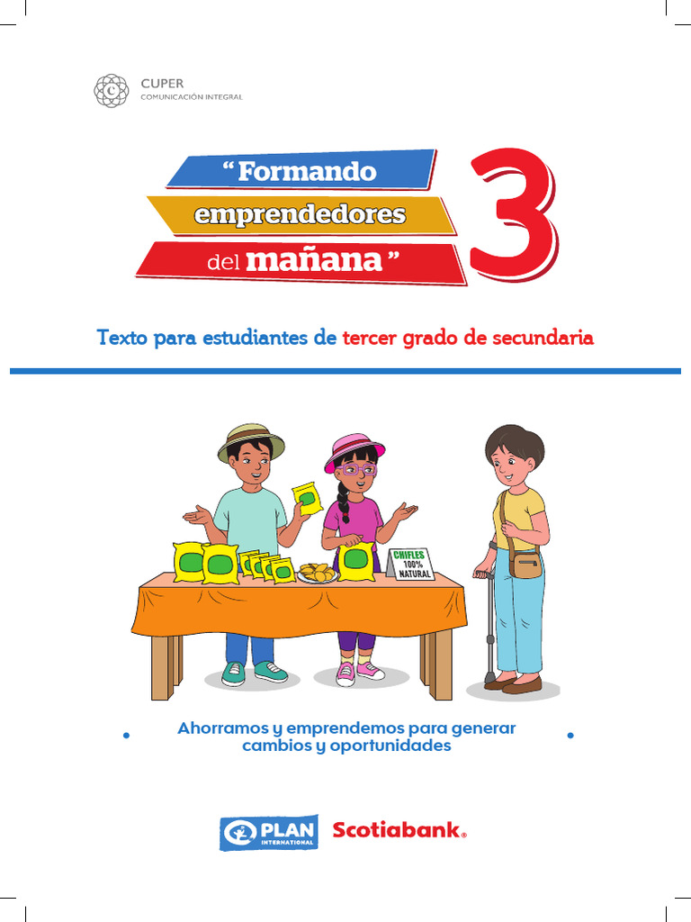 3ro Secundaria - TEXTO - Estudiante | PDF | Iniciativa empresarial ...