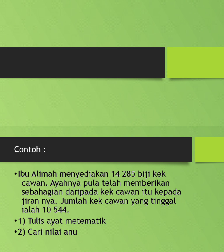 Anu Matematik Tahun 4 | PDF