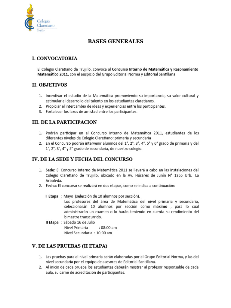 Bases de Matemática. | PDF