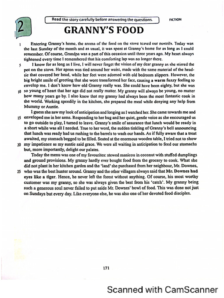 Comprehension 2 | PDF