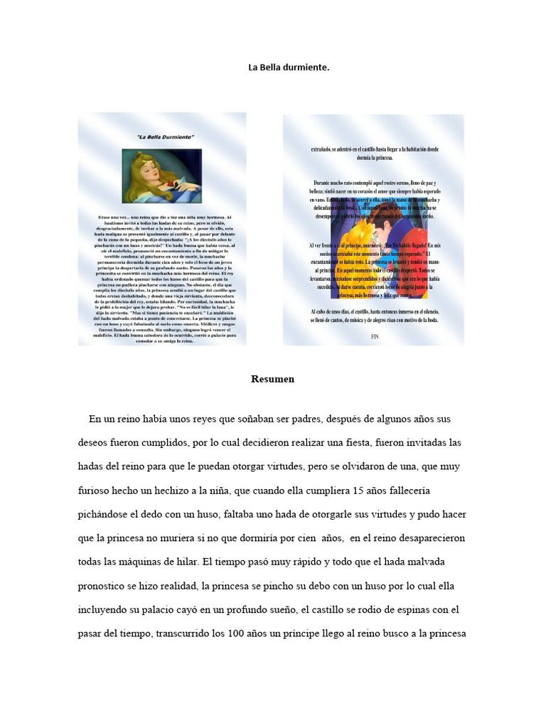 La Bella Durmiente | PDF