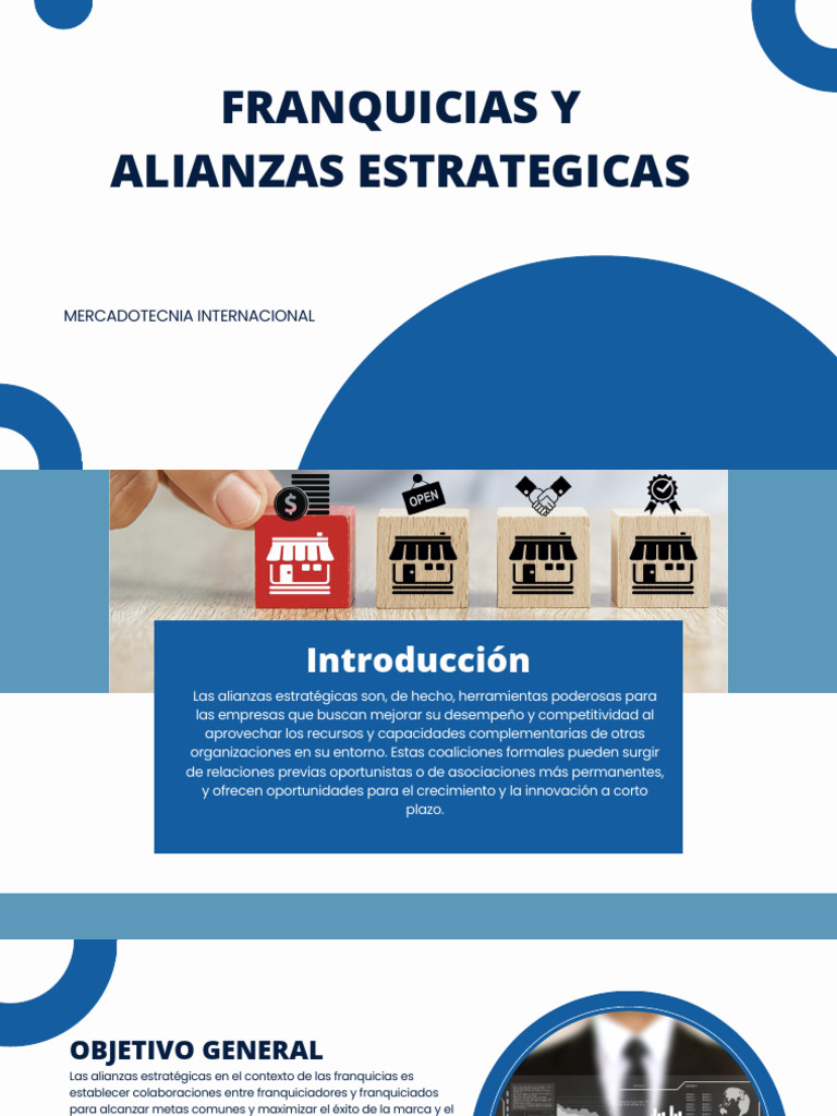 Grupo Franquicias y Alianzas Estrategicas | PDF | Franquiciamiento ...