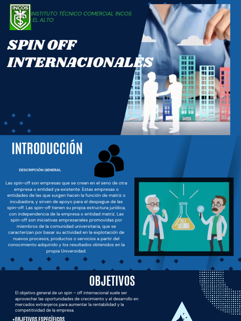 Grupo 8 Spin Offs | PDF | Business | Empresa de inicio