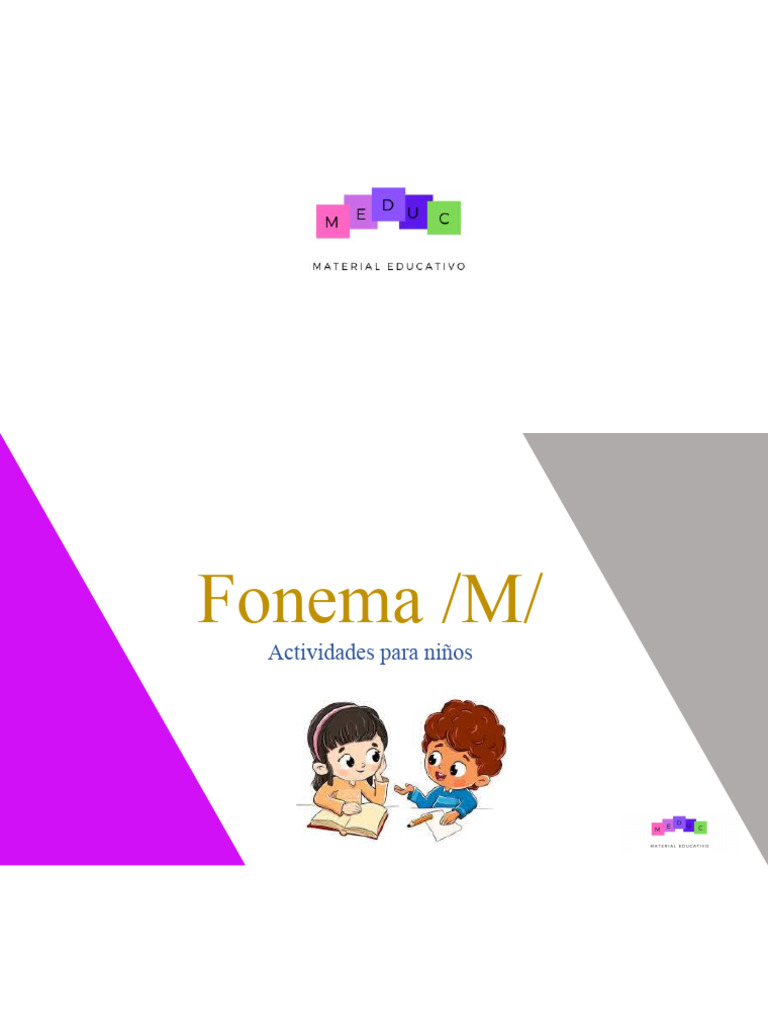 Fonema M | PDF | Lingüística