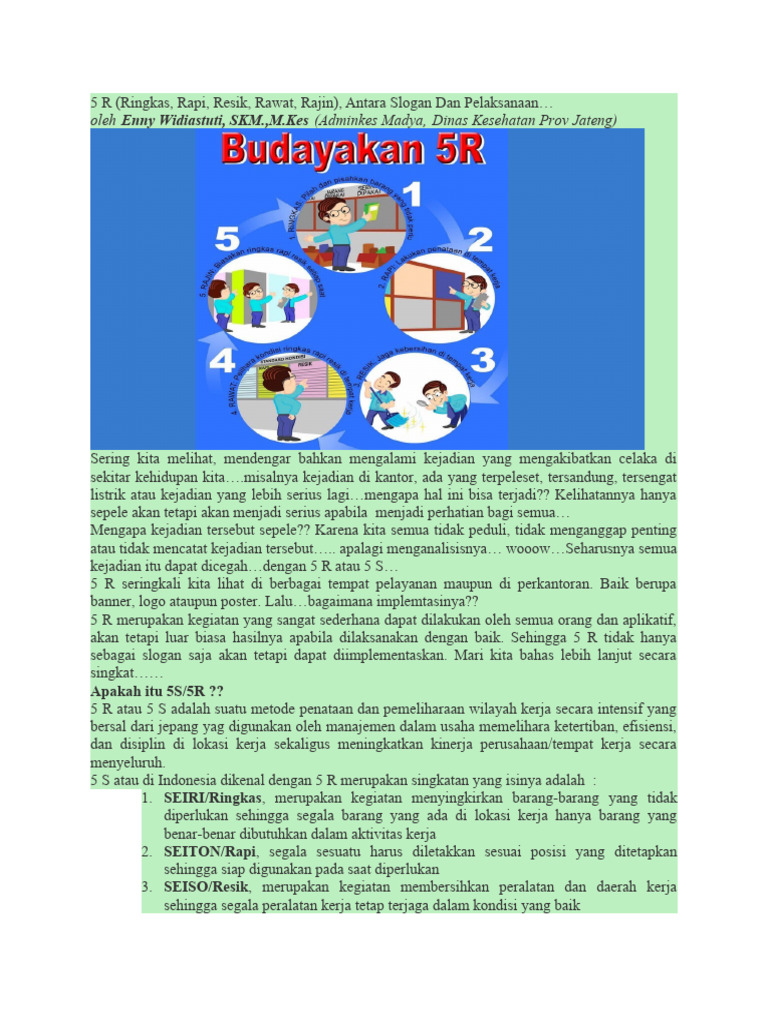 budaya 5r | PDF