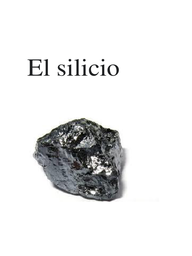 El Silicio | PDF | Silicio | Circuito integrado