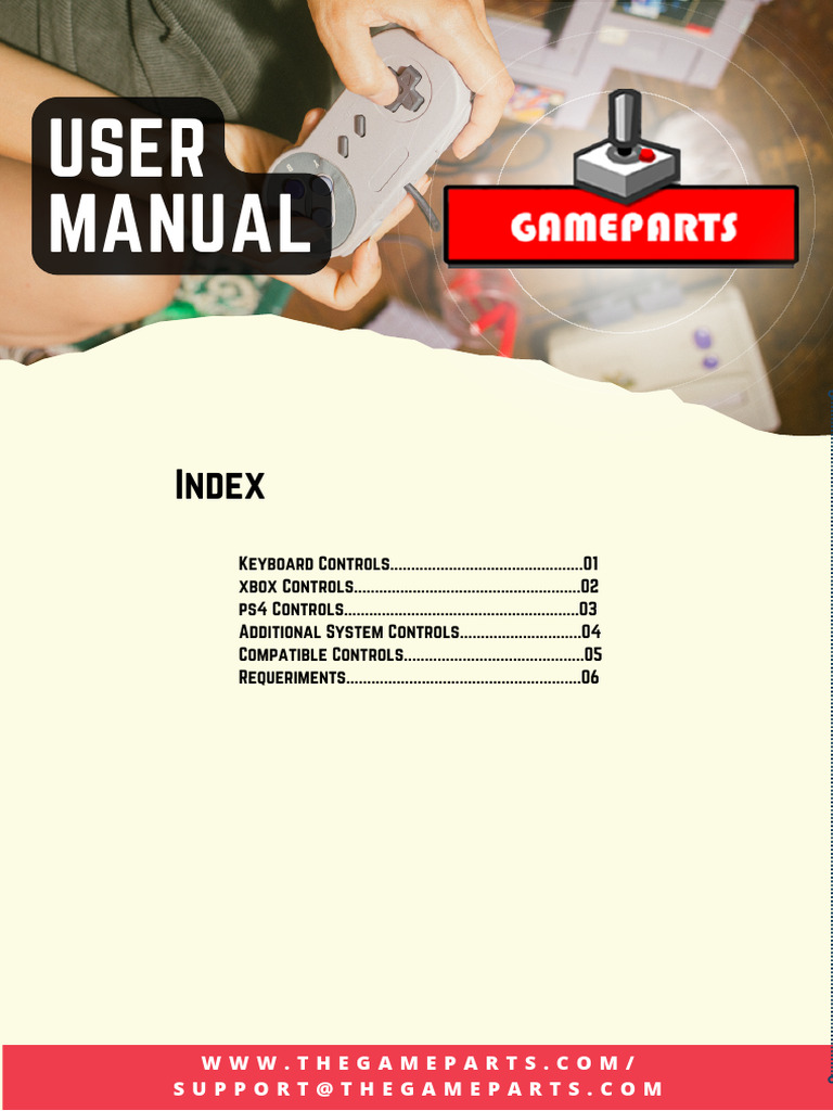 GameParts Controller Guide | PDF | Personal Computers | Computer Engineering