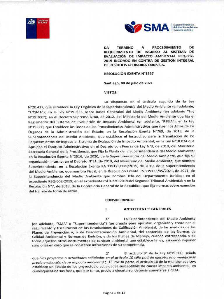 Resol 1567 Sma 2021 | PDF