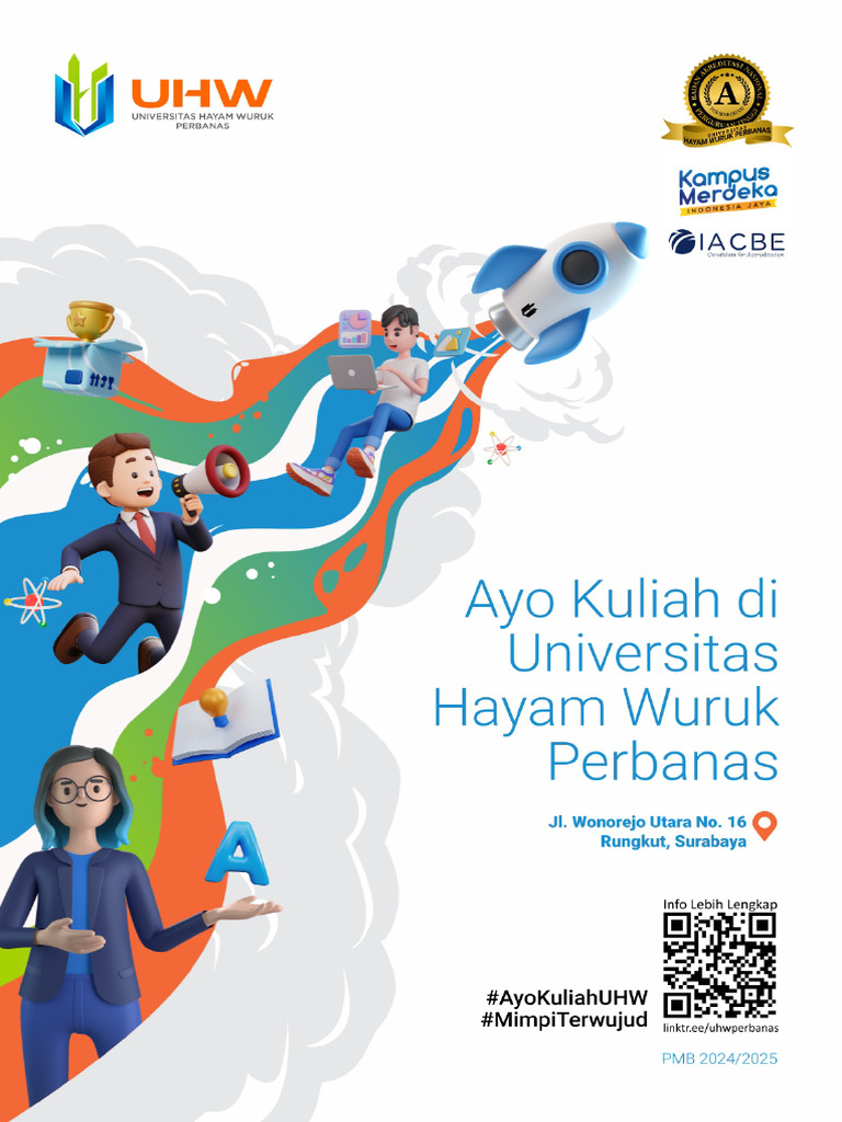 Brosur Jalur Pendaftaran UHW PERBANAS 2024 | PDF