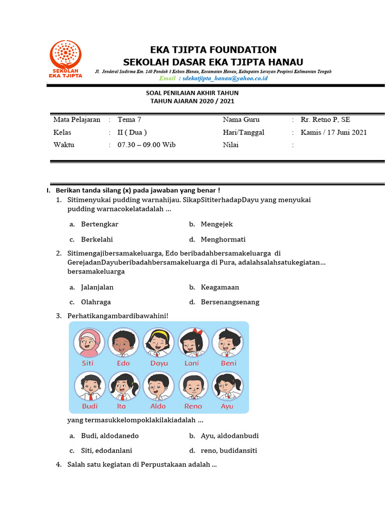 Tema 7 Oke | PDF | Seni & Disiplin Bahasa | Kajian Bahasa Asing