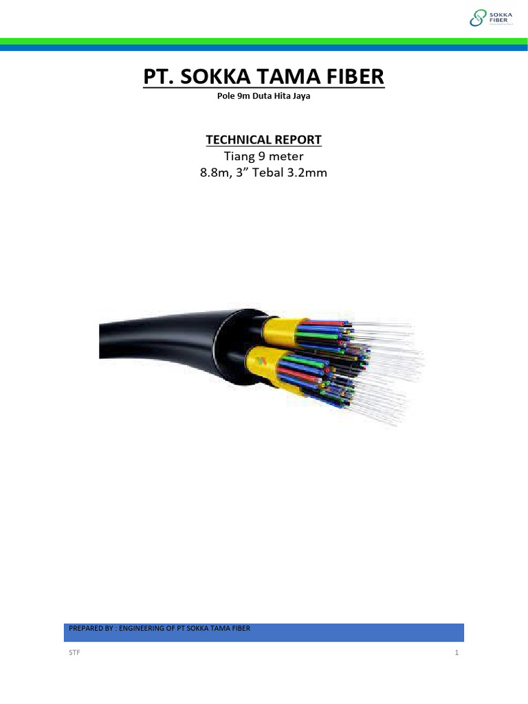 FAT Tiang 9m DHJ v2 | PDF