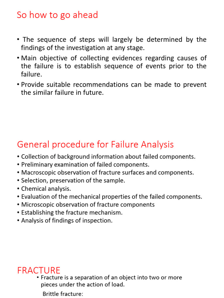 Failure Analysis Part-3 | PDF | Fracture | Ductility
