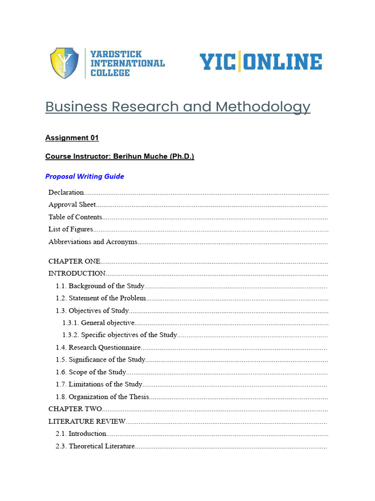 BRM Assignment 01 | PDF | Methodology | Scientific Method BRM Assignment 01 | PDF | Methodology | Scientific Method