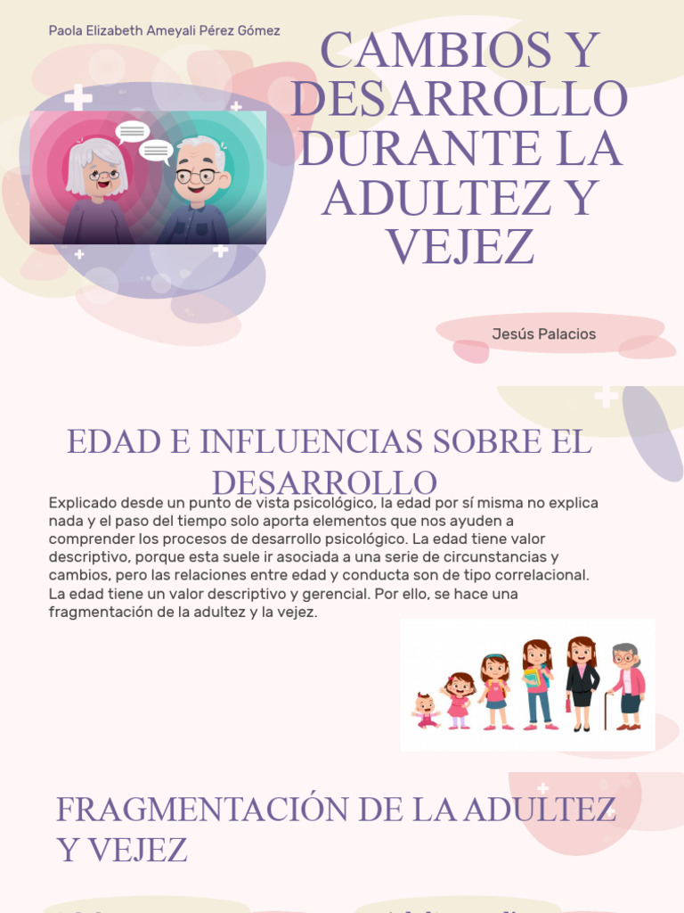 Cambio Durante La Adultez y La Vejez | PDF | Adultos | Envejecimiento