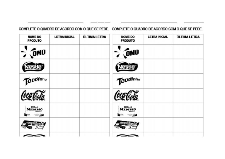 Atividade Slogans | PDF