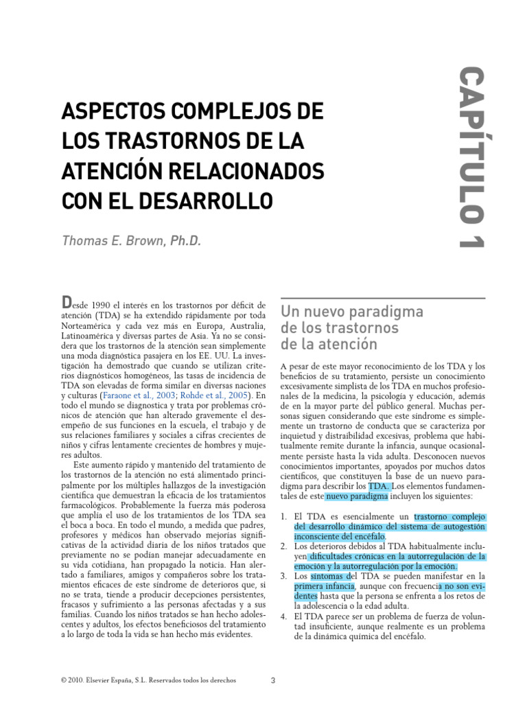 CAP TULO 1 - ASPECTOS COMPLEJOS DE LOS TRASTORNOS DE LA A - 2010 - Comorbilidade | Descargar ...
