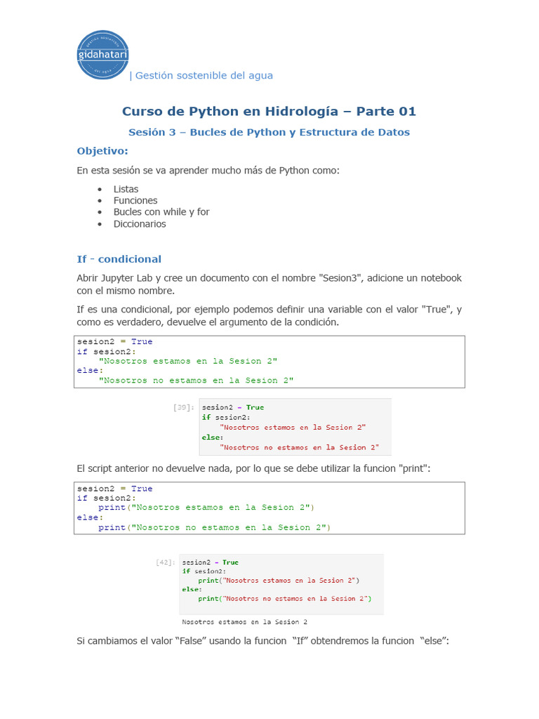 Bucles de Python y Estructuras de Datos | PDF | Python (lenguaje de ... Bucles de Python y Estructuras de Datos | PDF | Python (lenguaje de ...