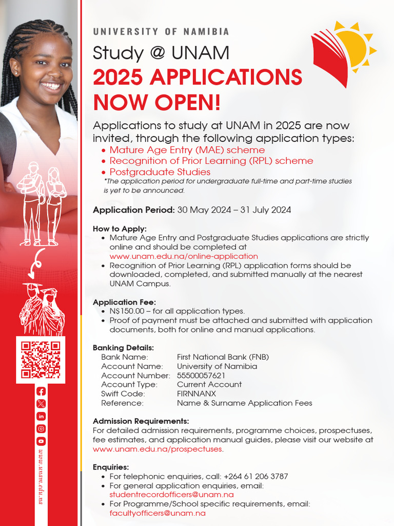 UNAM 2025 Applications Now Open | PDF