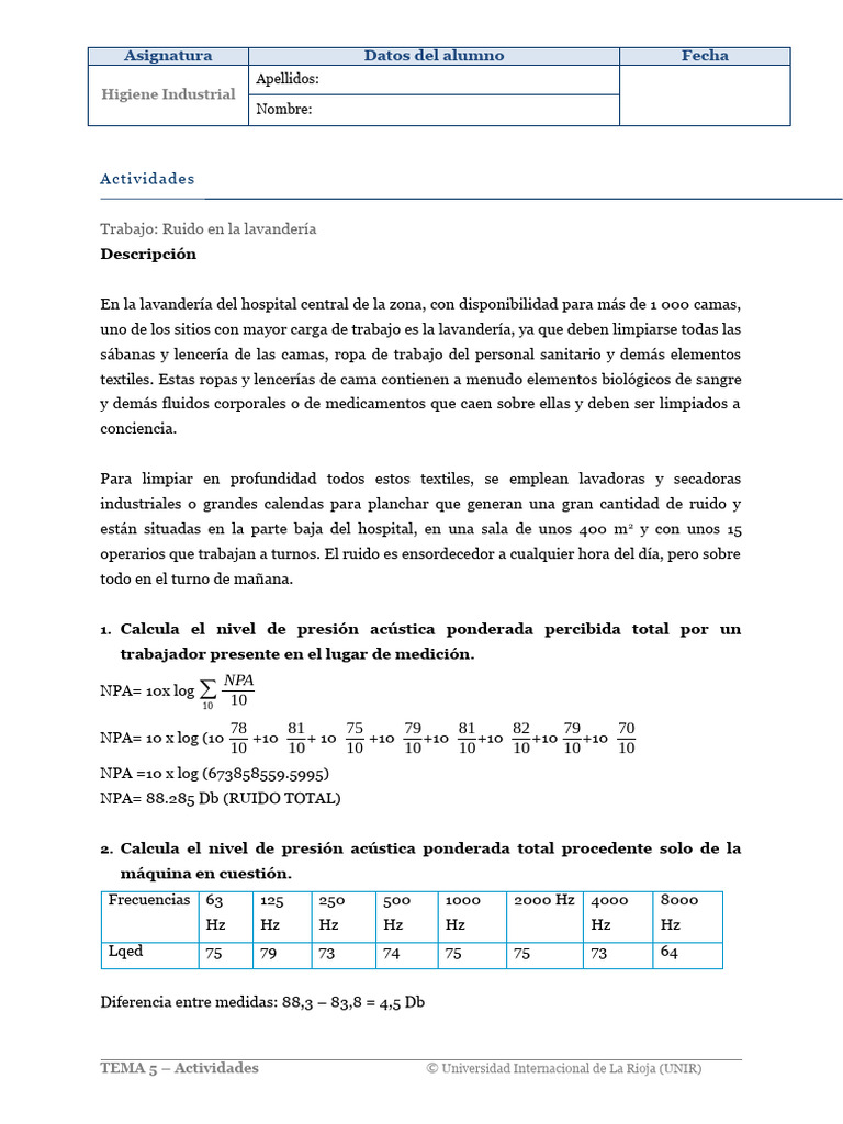 Msig006 - t5 - Act Evelin Chavez | PDF | ruido | Decibel