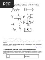 Simbología Neumática e Hidráulica | PDF | Neumática | Solenoide
