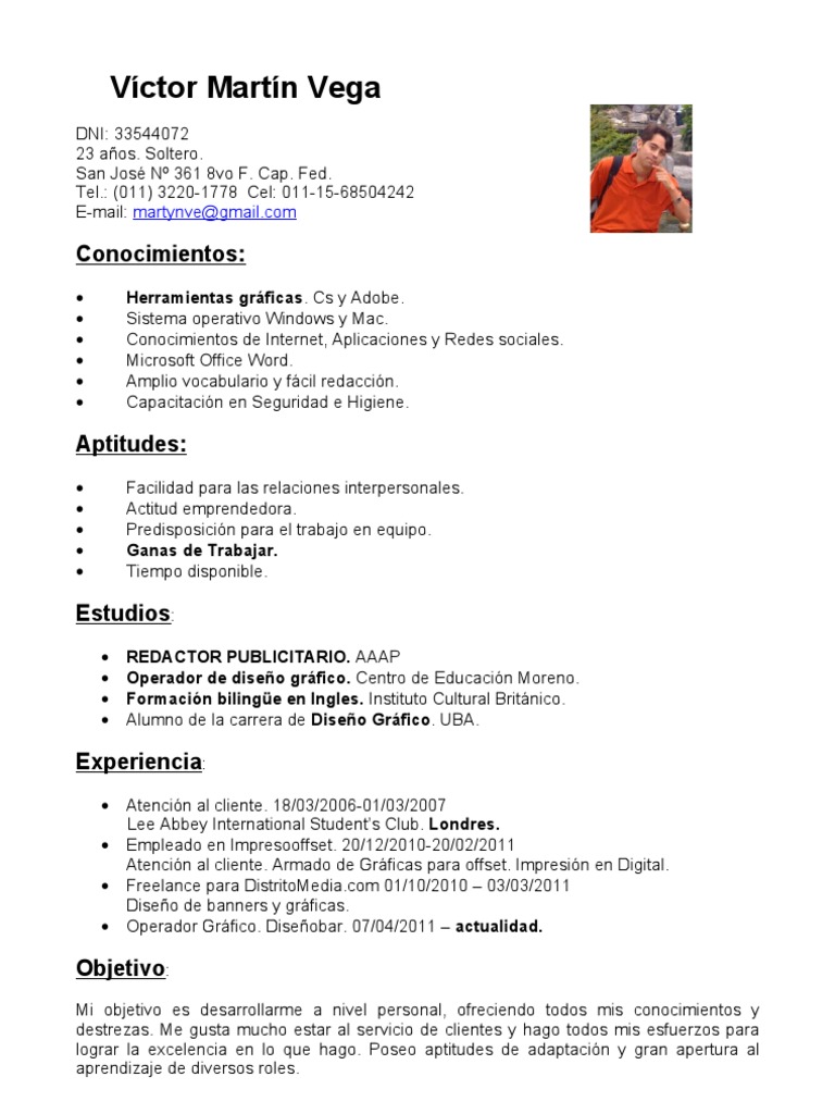 Victor Martin Veg A | PDF