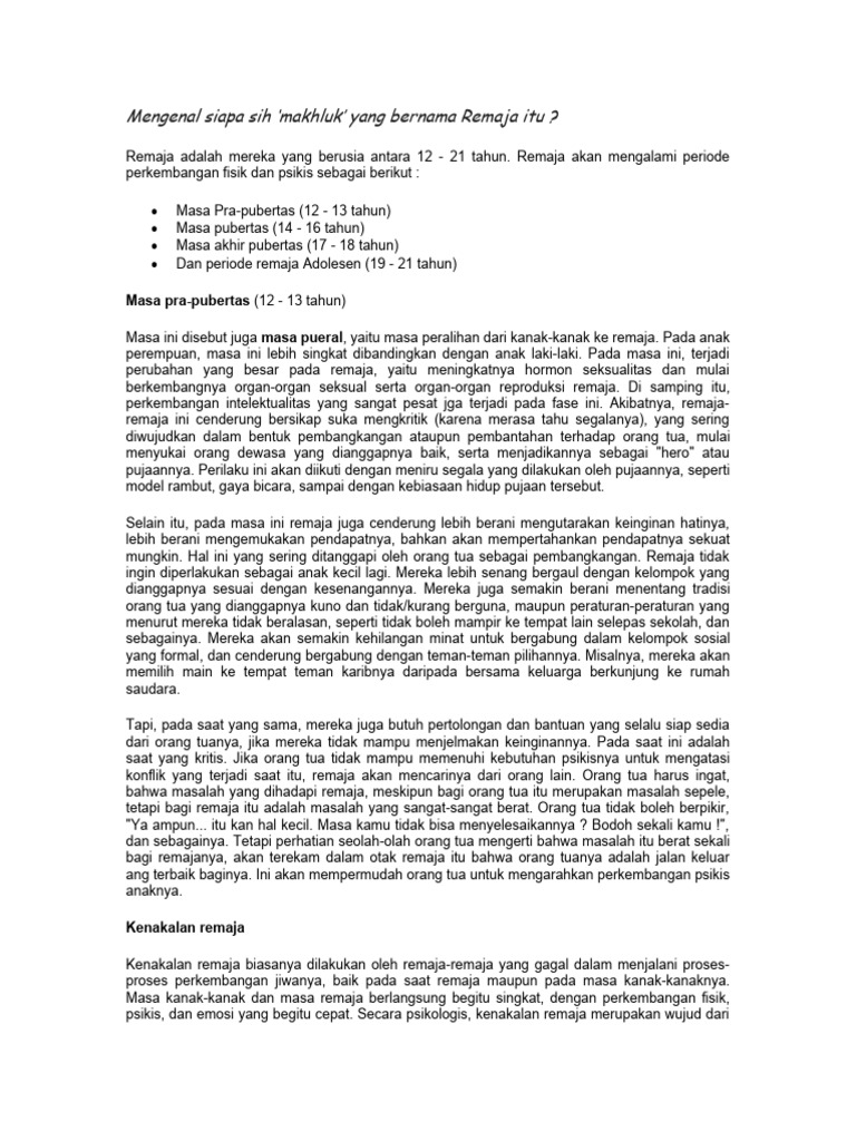 Mengenal Siapa Sih | PDF