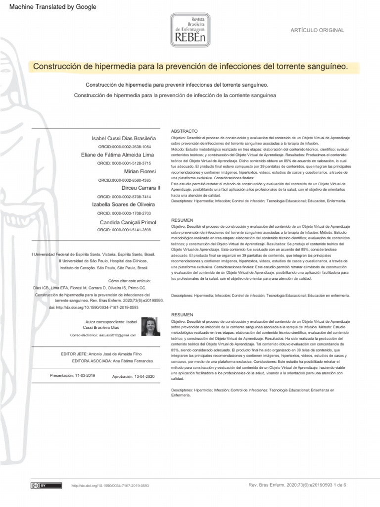 Hypermedia prevencaoICS | PDF | Enfermería | Evaluación