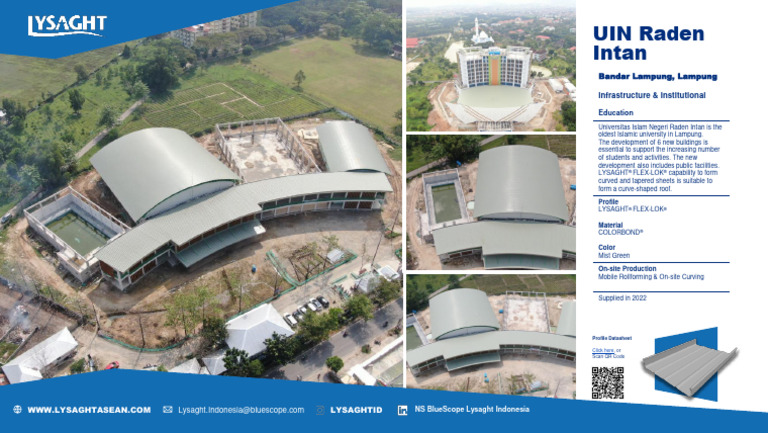 New Infrastructure at UIN Raden Intan | PDF