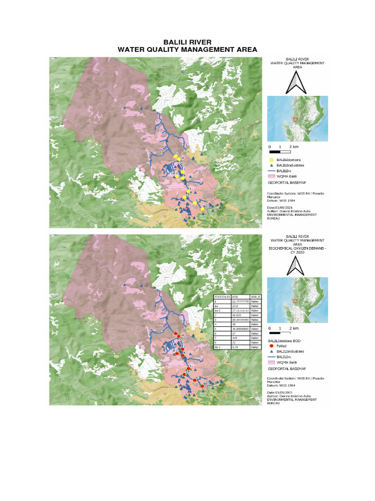 Balili Baguio Water Quality Report | PDF | Environmental Technology | Water Supply