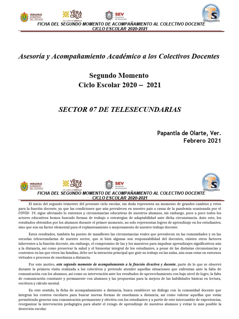 Ficha Tec. | PDF | Maestros | Enseñando