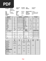 2D Echo Report Format | PDF | Heart Valve | Ventricle (Heart)