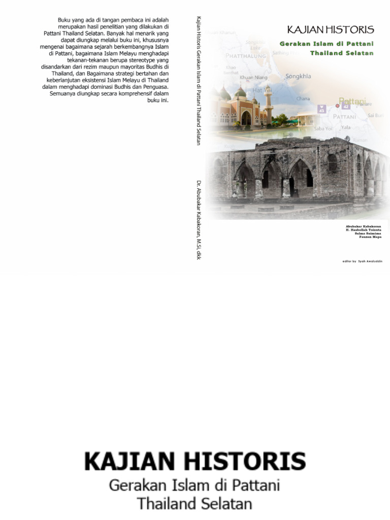 Kajian Historis Gerakan Islam Di Pattani Thailand Selatan | PDF
