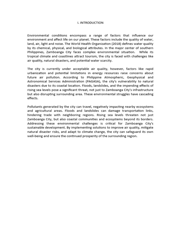 ENVIPOL-ZAMBOANGACITY | Download Free PDF | Air Pollution | Water Pollution
