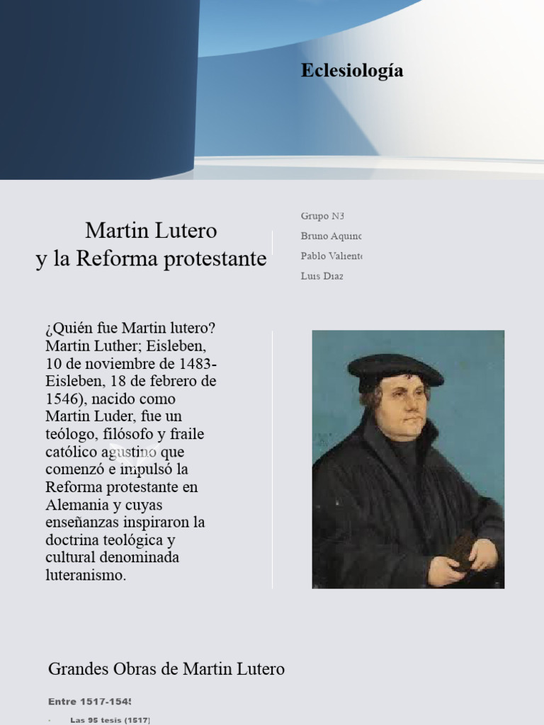 Martin Lutero | PDF | protestantismo | Martin Luther