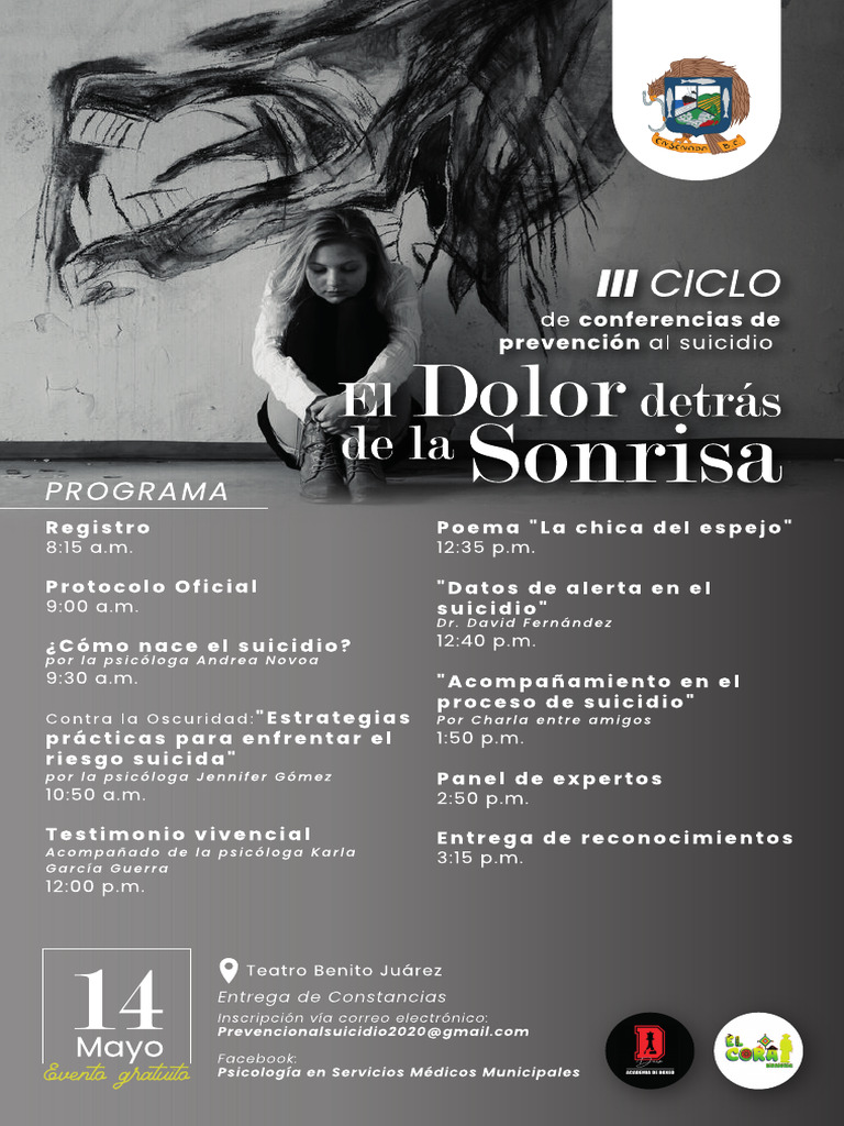 III Ciclo de Conferencias El Dolor Detrã¡s de La Sonrisa - Programa | PDF