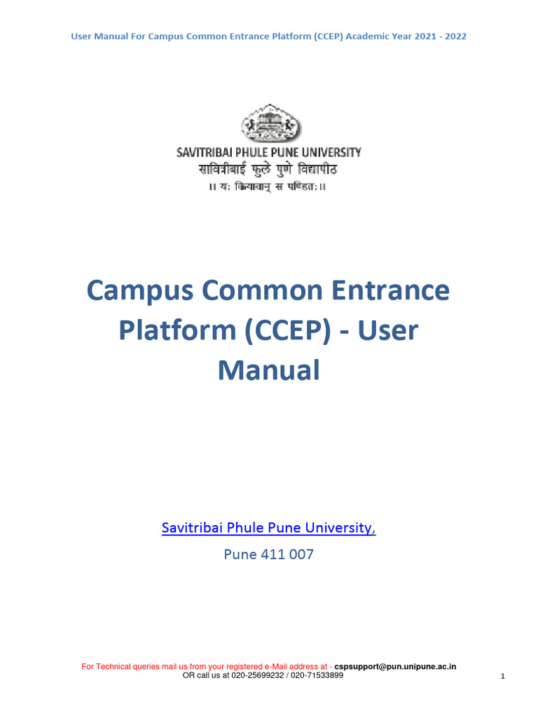 Full CCEP User Manual | Download Free PDF | Academic Degree | Password