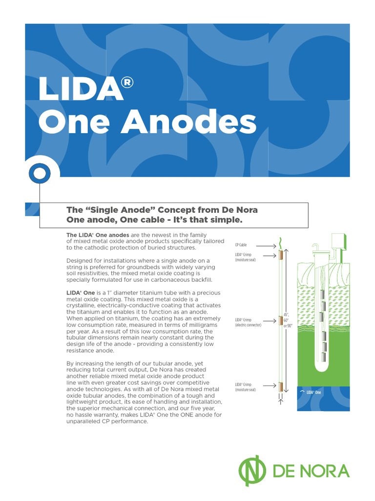 DN 040 - Lida One Anodes v2022 | Download Free PDF | Metals | Materials