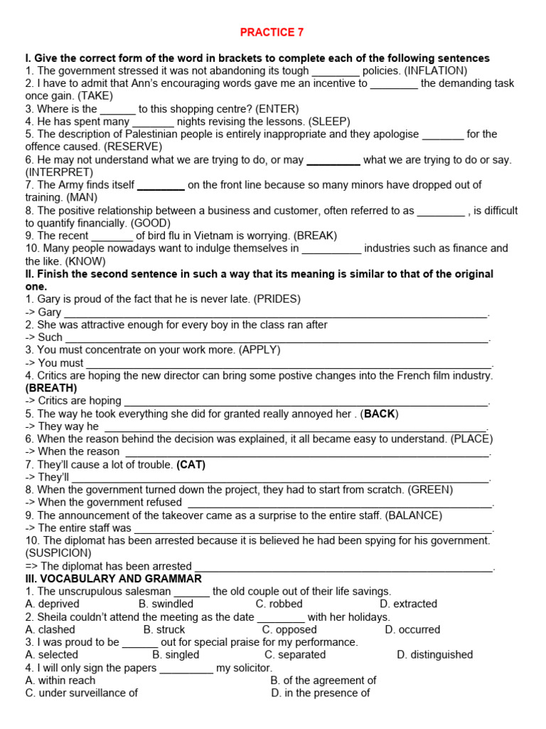 Practice 7 | PDF