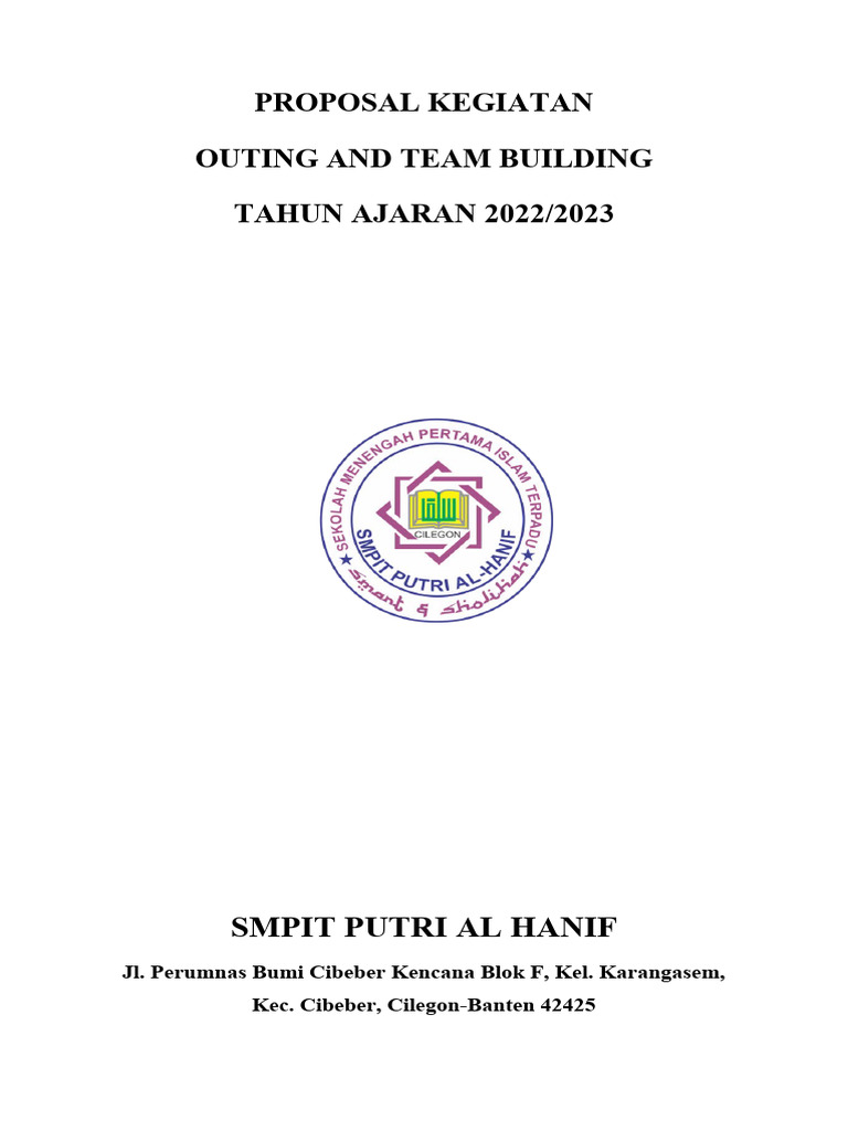 Proposal Outing Guru 22-23 | PDF