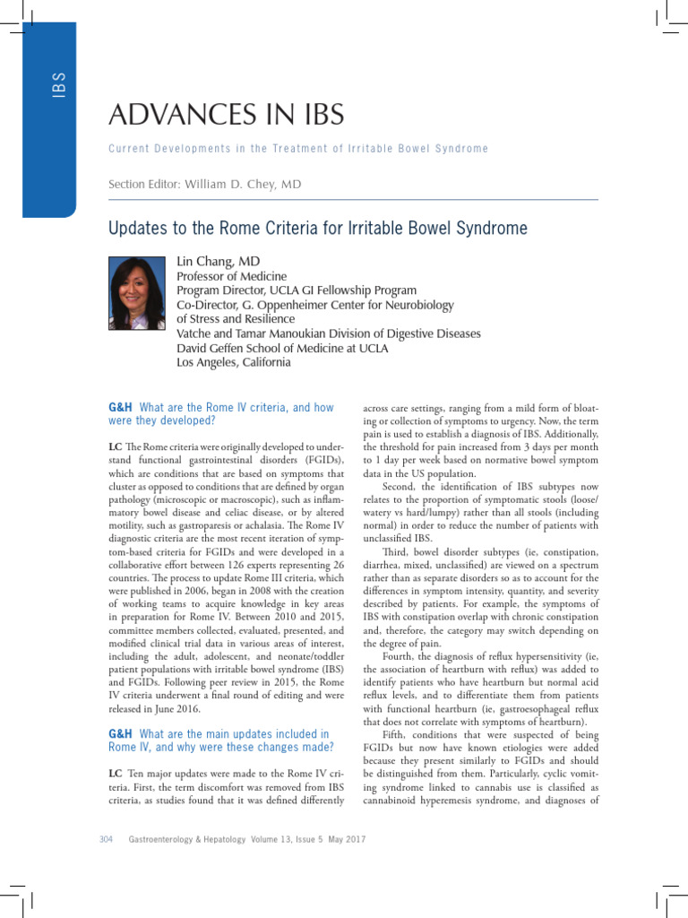 GH 13 304 | PDF | Irritable Bowel Syndrome | Heartburn