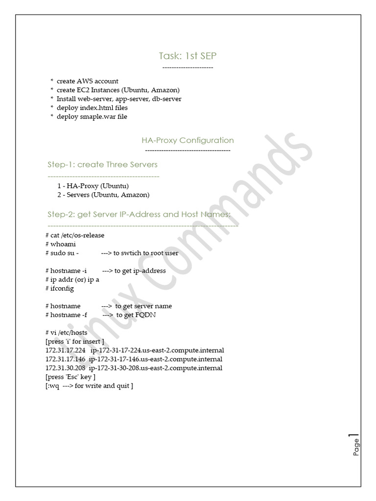 Commands 1 | Download Free PDF | Linux | Linux Distribution