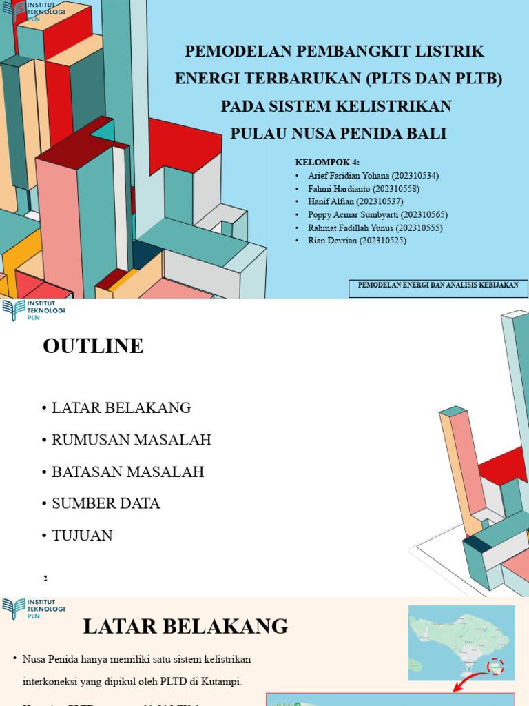 Optimasi Pembangkit Nusa Penida | PDF