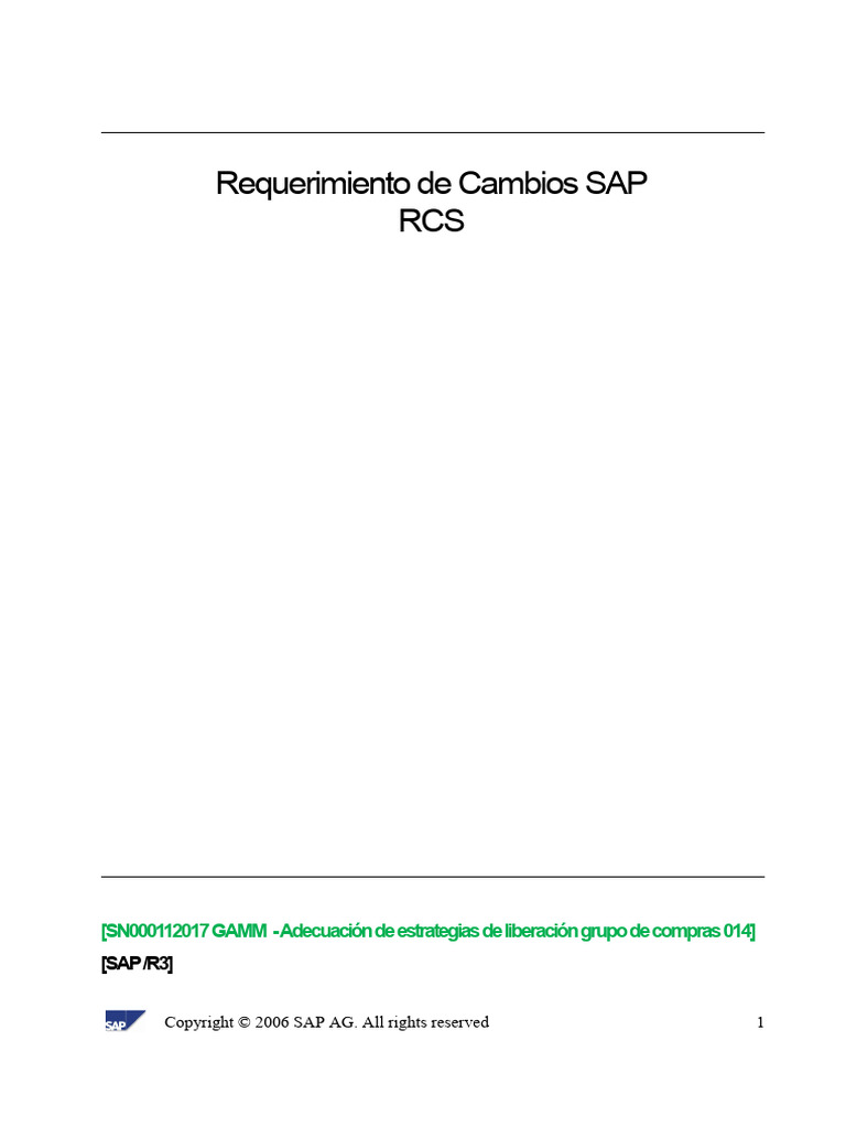 Documento 1 | PDF | Software de negocios | Informática