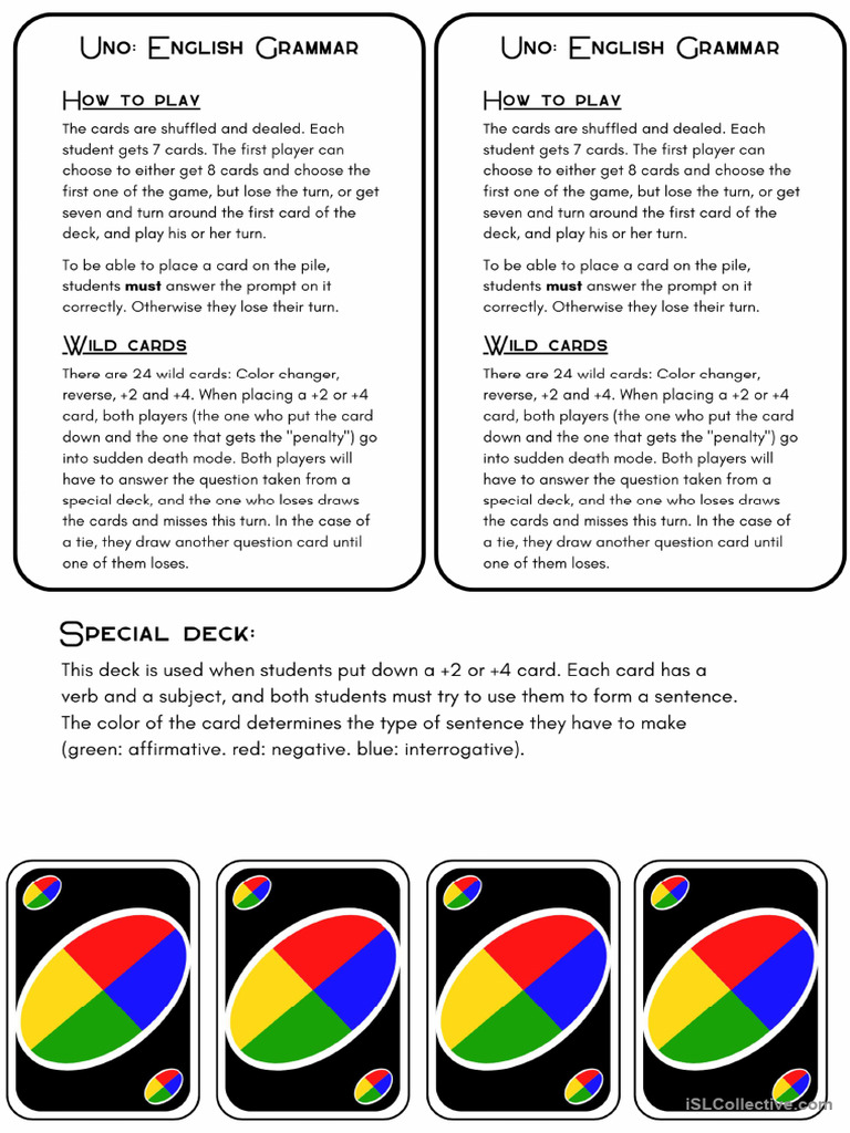 UNO - Present Continuous | PDF | Wellness