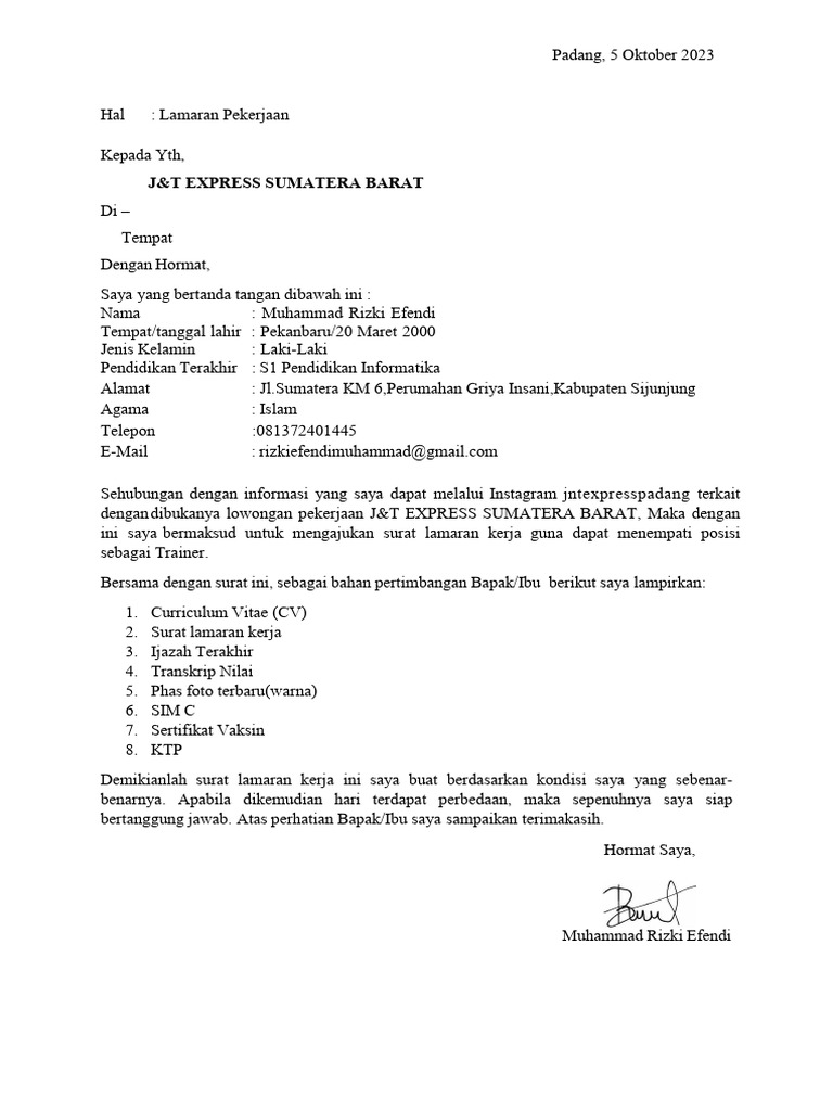 Muhammad Rizki Efendi | PDF