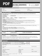 Pacifc MMI Application Form PDF | PDF | Insurance | Medicine